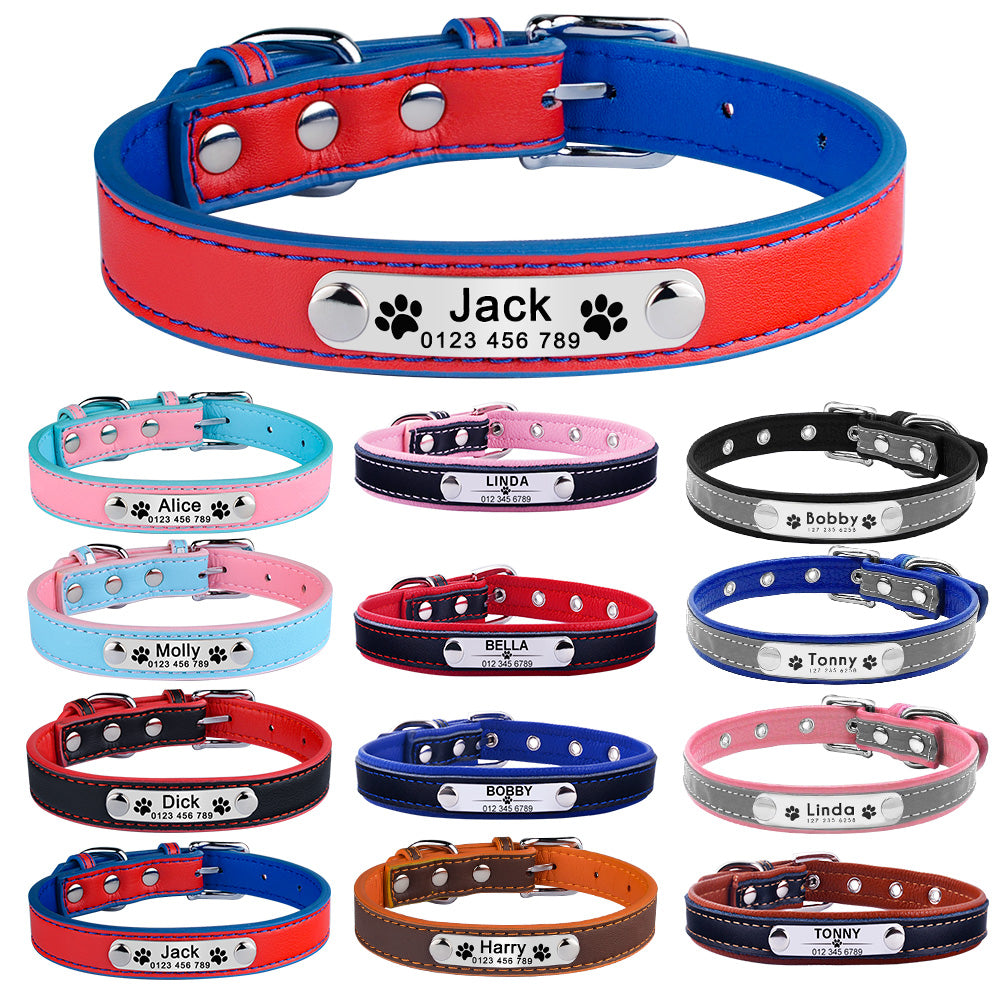 Personalized Dog Collar Custom Engraved – Dog Bed & Supplies